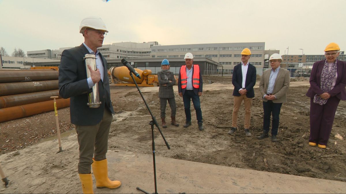 Nieuwbouw Frisius MC in Leeuwarden officieel van start: "Werken toe ...