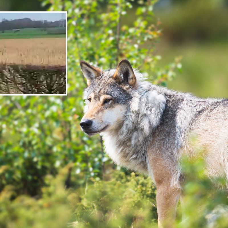 Wolf gespot op klaarlichte dag in Arensgenhout - L1 Nieuws