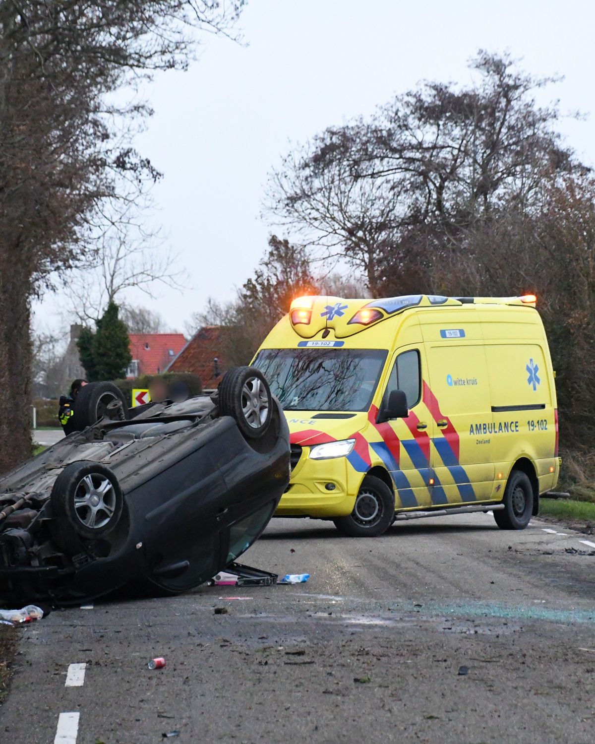 Automobilisten negeren wegafzetting na ongeluk: 'Op korte termijn ...