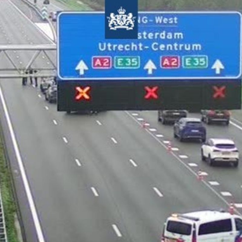 Zwaargewonden na groot ongeluk op A2 bij Oudenrijn, snelweg weer open - RTV Utrecht