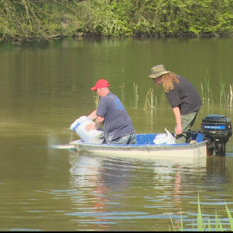 Vissers gaan met krijt het slib te lijf - Omroep Zeeland