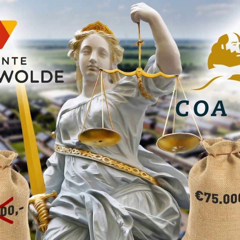 Torenhoge dwangsom moet COA op de knieën dwingen bij kort geding - RTV ...