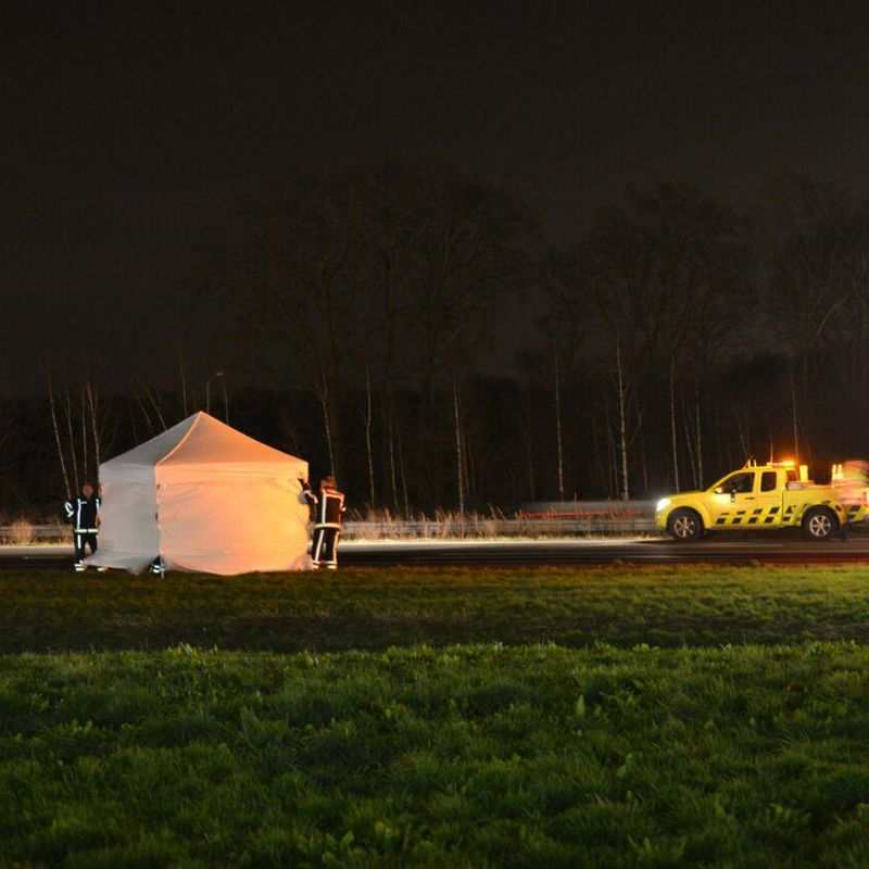 Doodgereden man A28 is Duitser, was mogelijk onder invloed van wiet ...