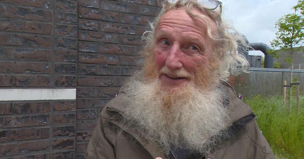 Dakloze Jouke Jozef doet alles wat God hem ingeeft - Omrop Fryslân