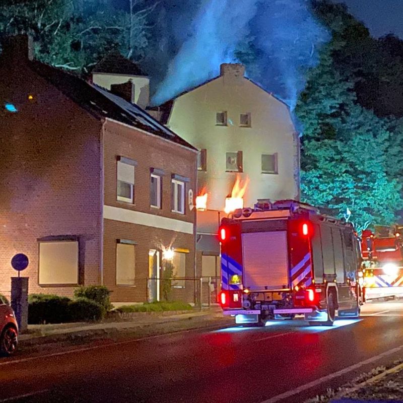 Uitslaande brand in Cadier en Keer - L1 Nieuws