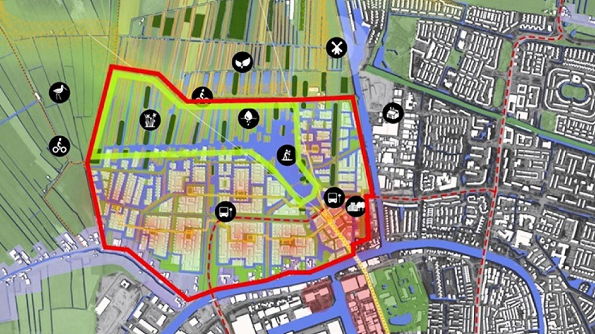Zo komt nieuwe woonwijk met duizenden huizen middenin polder eruit te ...