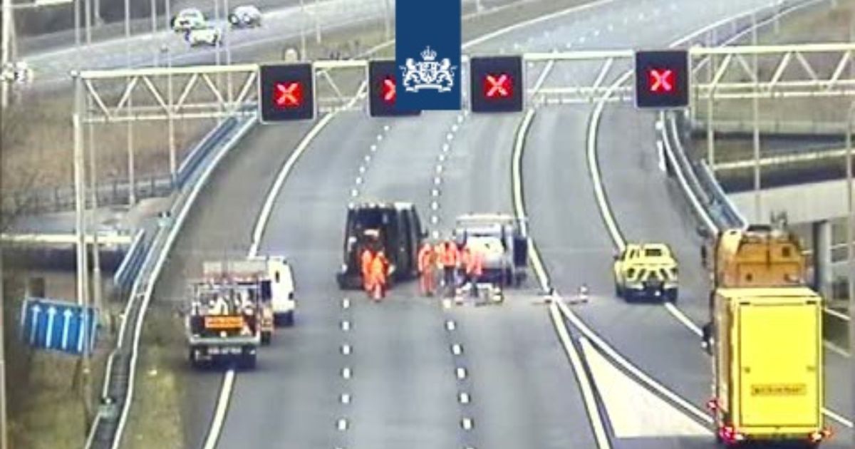 UPDATE: Alle rijstroken A15 Ring Rotterdam-Zuid zijn weer open - Rijnmond