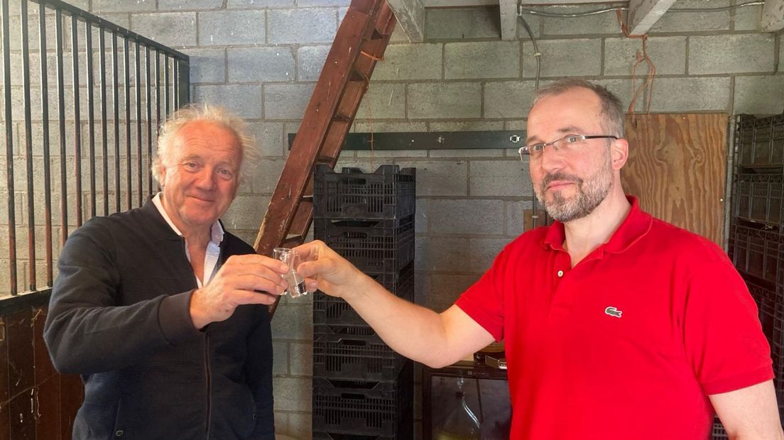 De oogst is nog niet groot, maar trots dat ze in Nieuwvliet zijn op hun ...