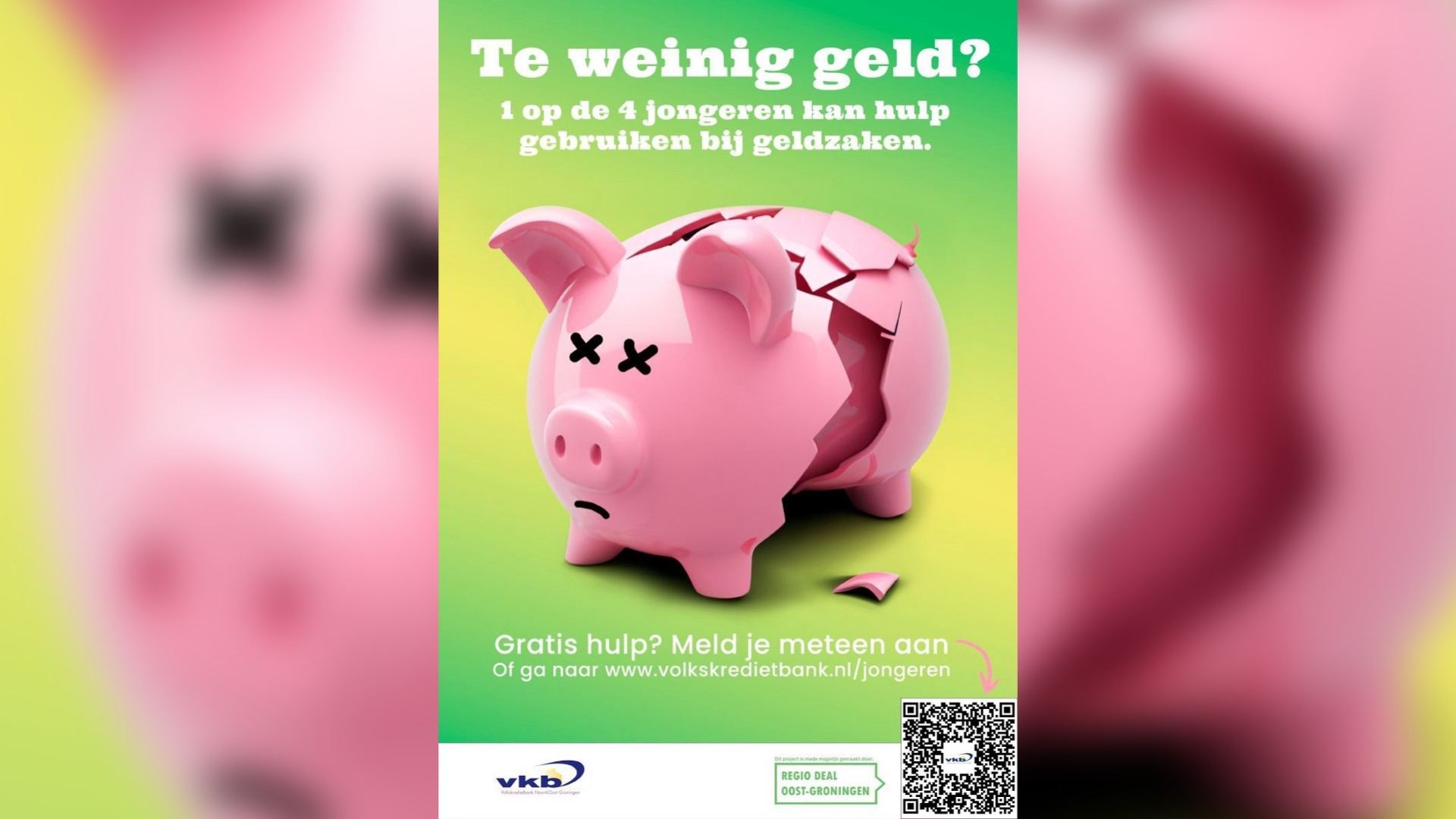 Campagne moet Oost-Groningse jongeren uit de schulden houden - RTV Noord