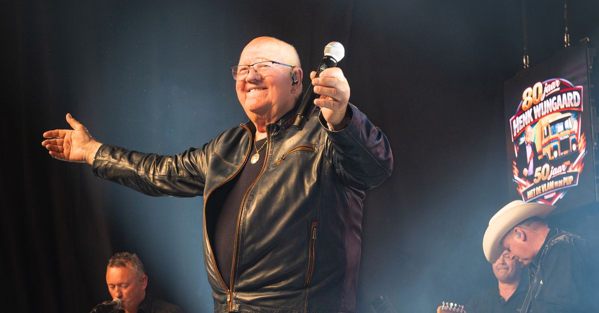 Legendarische Henk Wijngaard viert 50-jarig artiestenjubileum met ...