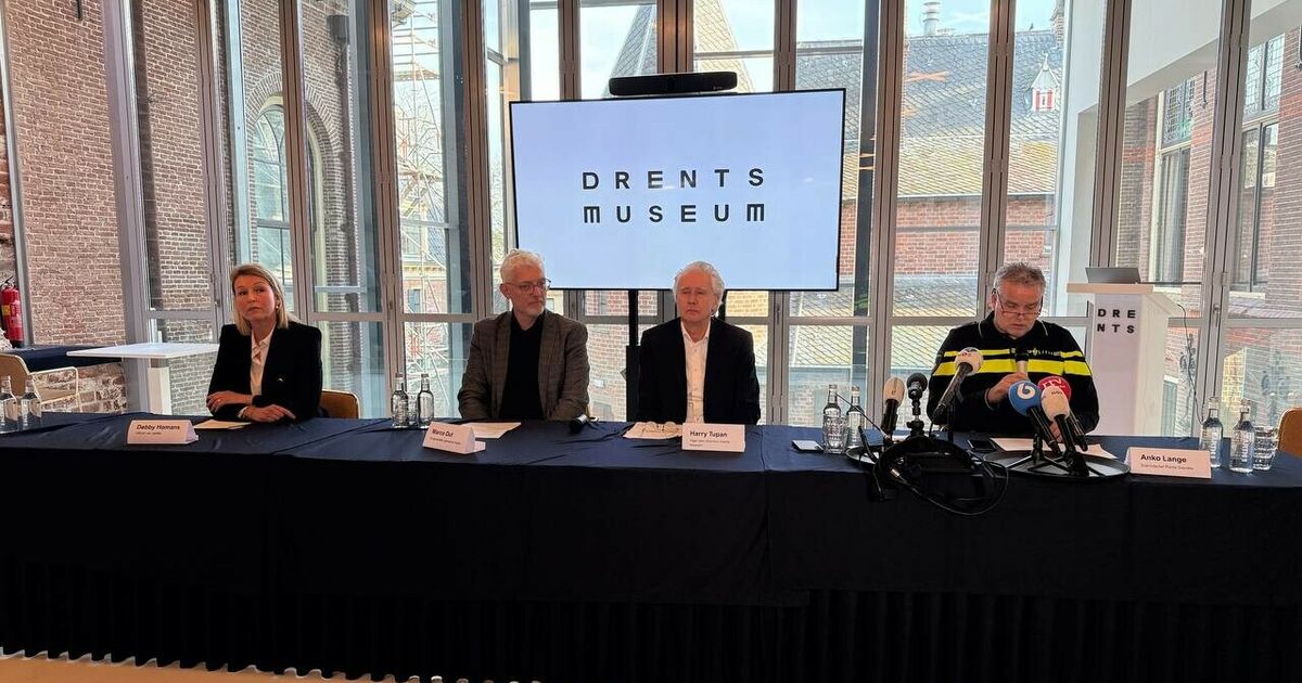Kijk terug: Persconferentie over de kunstroof in het Drents Museum - RTV Drenthe
