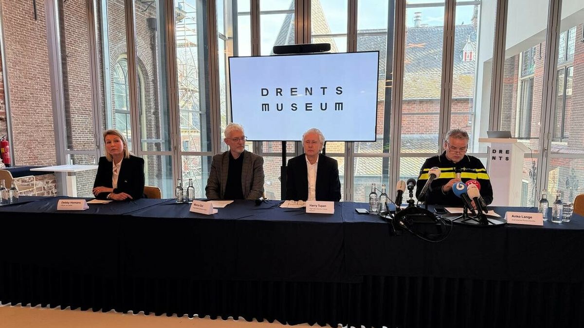 Kijk terug: Persconferentie over de kunstroof in het Drents Museum ...
