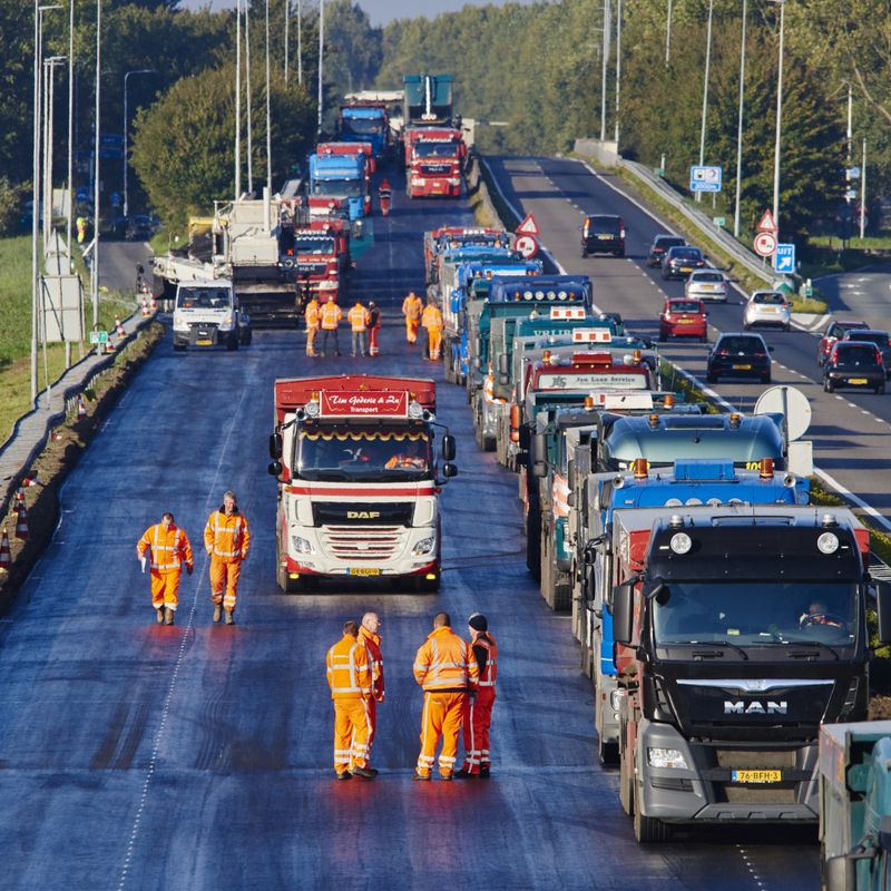 Files en omrijden: grote werkzaamheden op snelwegen komende jaren ...