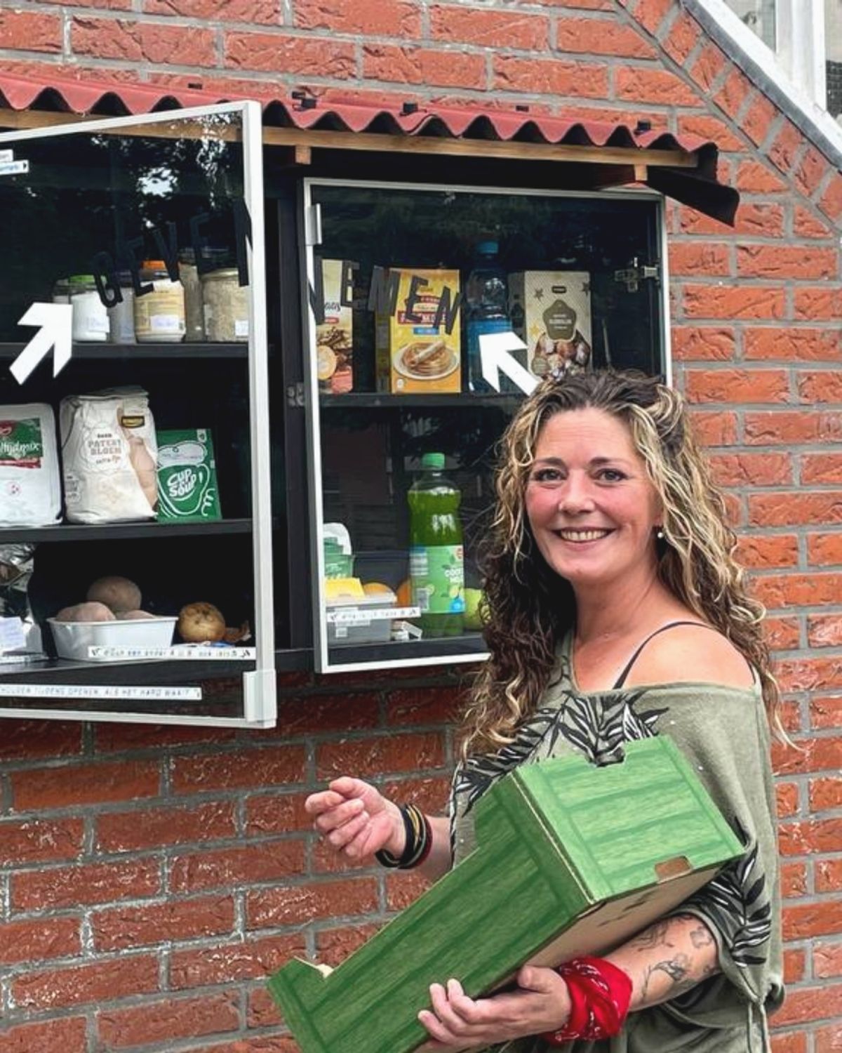 Weggeefkast van Heidy bestaat een jaar: 'Voor het grootste deel vul ik ...