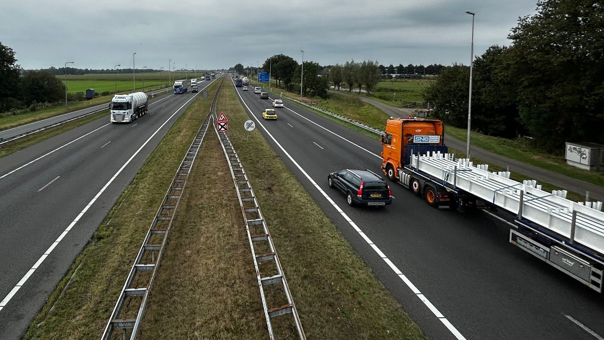 Groot onderhoud aan A7 begint woensdag (en niet maandag) - Omrop Fryslân