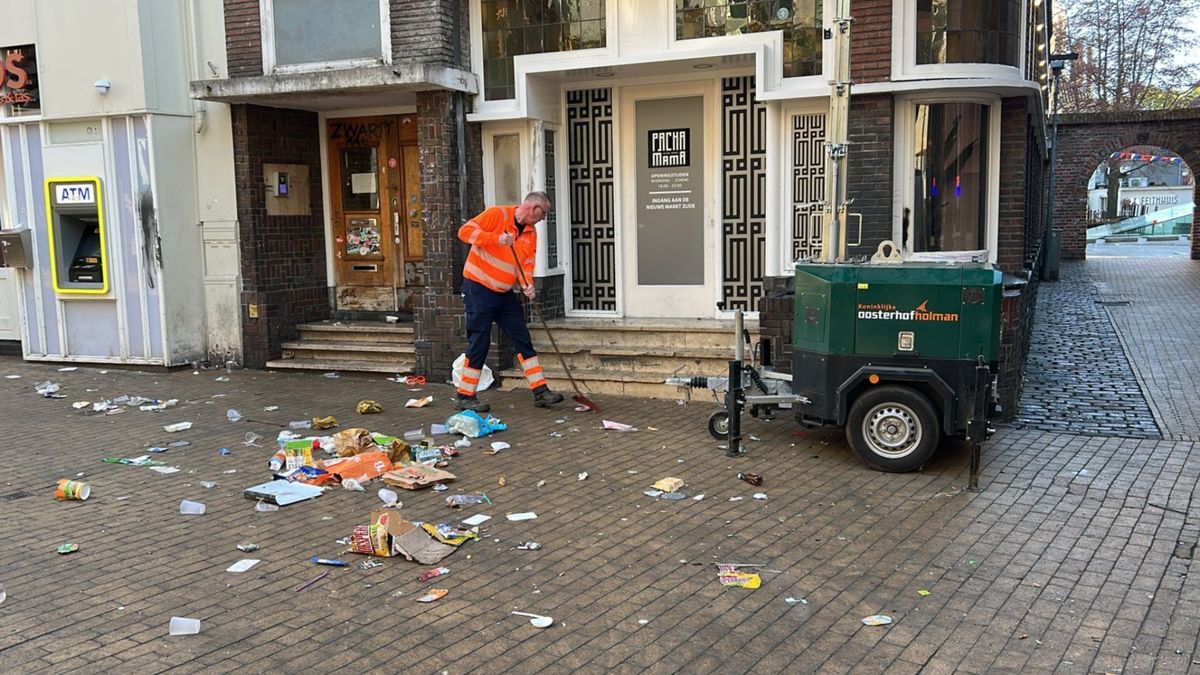 Groningen ontwaakt na Koningsdag: 'Een zee van plastic bekertjes' - RTV ...