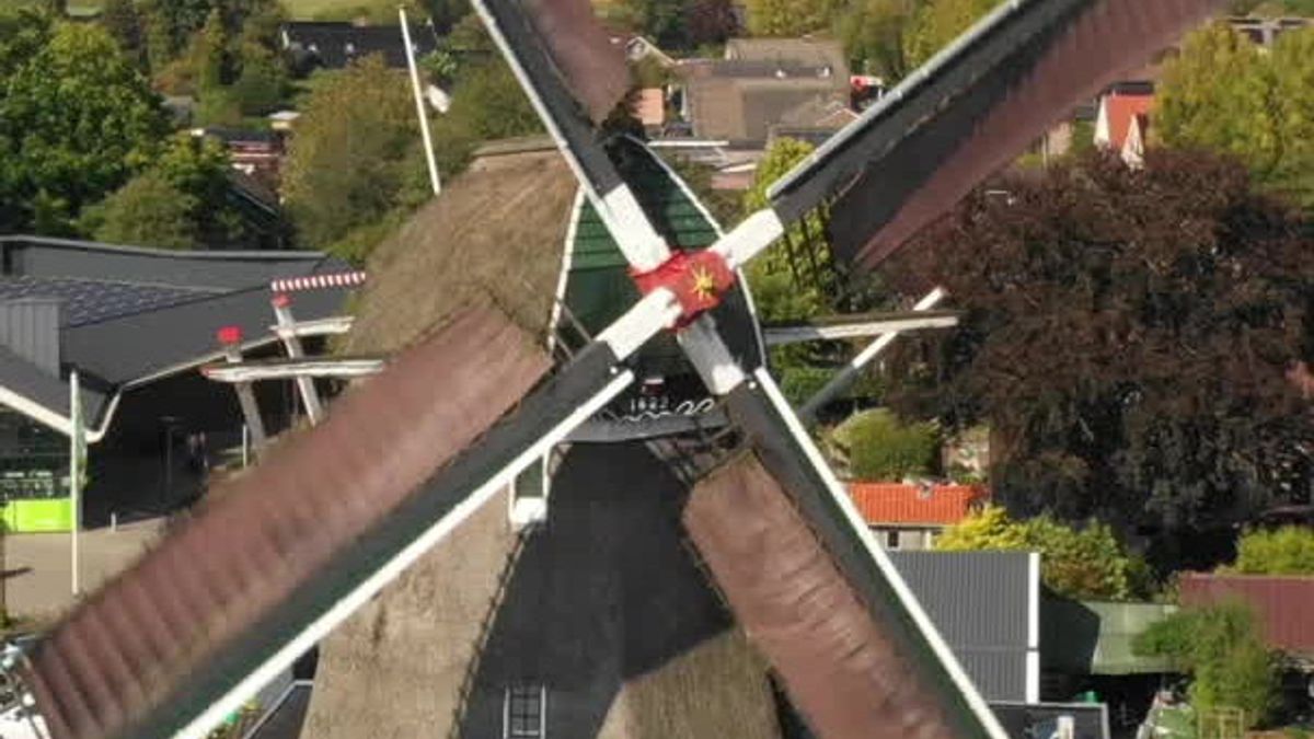 Opknapbeurt voor molen de Wijk - RTV Drenthe