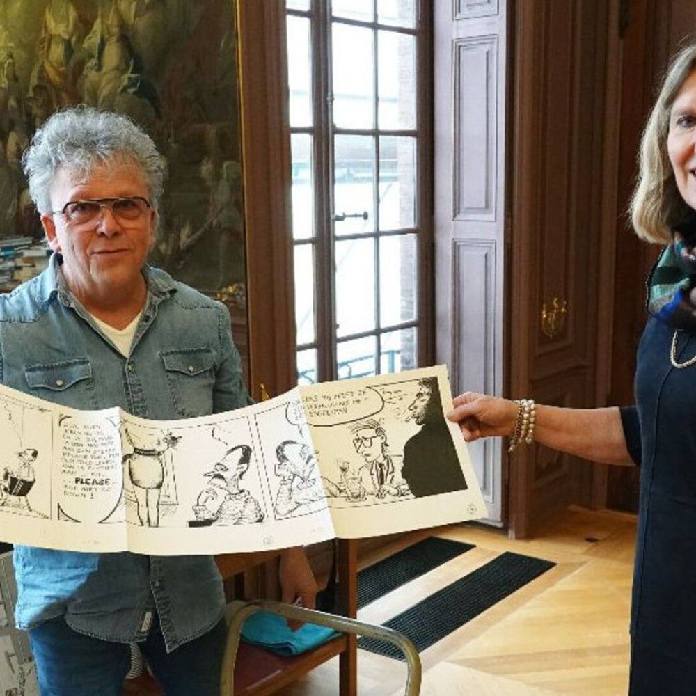 Cartoons van Cor de Jonge opgenomen in Zeeuws Archief - Omroep Zeeland