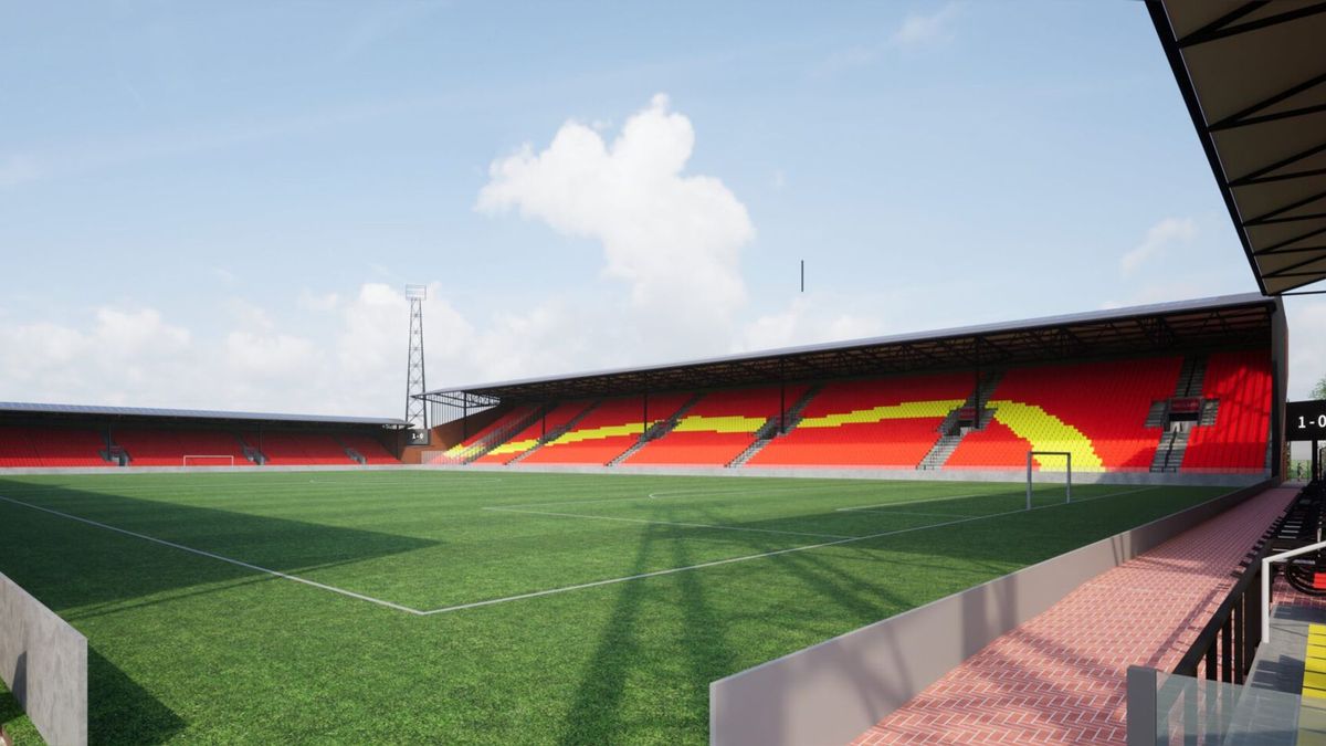 GA Eagles zet volgende stap in uitbreiding stadion: zo moet het eruit ...