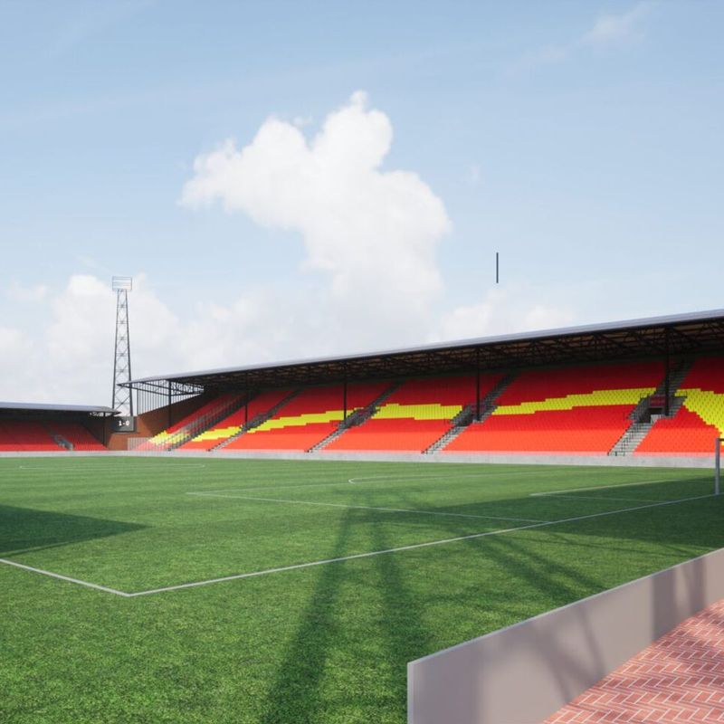 GA Eagles zet volgende stap in uitbreiding stadion: zo moet het eruit ...