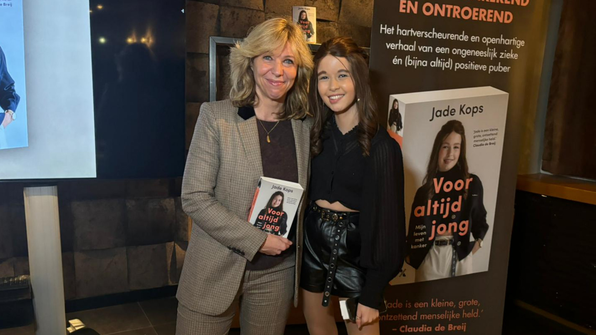 Ongeneeslijke Jade wordt 18 en presenteert eigen boek: 'Misschien de ...