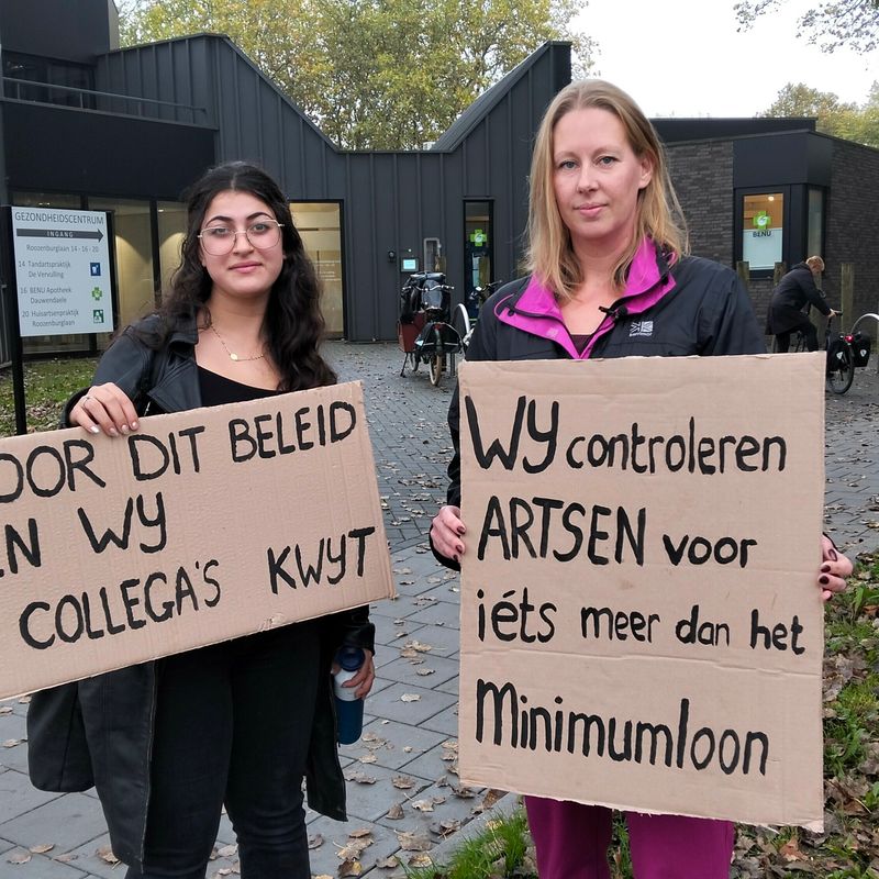 Lage lonen en hoge werkdruk, deze apothekersassistenten zijn het zat ...