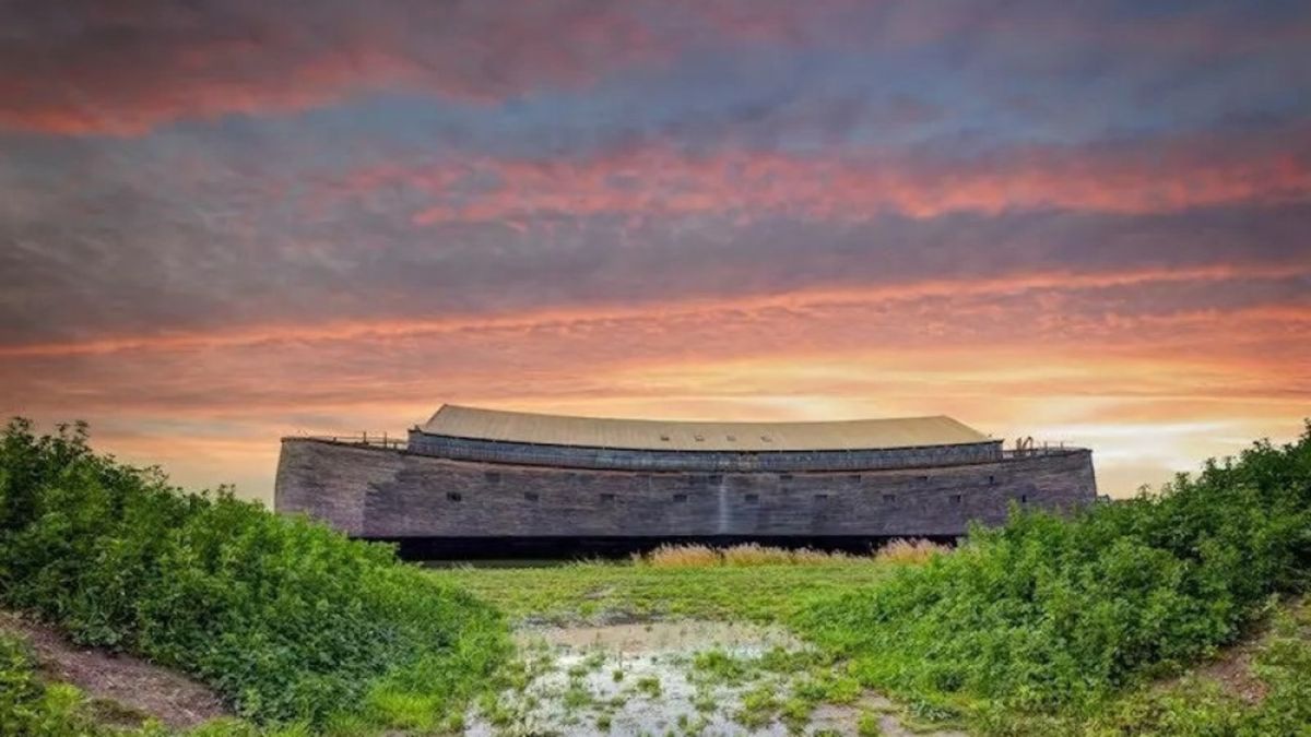 Replica Ark van Noach krijgt nieuwe bestemming en hapt straks geen stof ...