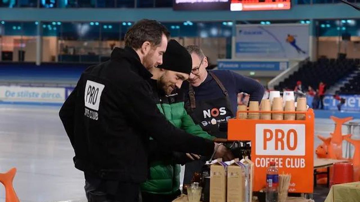 Nick Bons reist met koffie topsporters achterna: 'Enige stimulerende ...