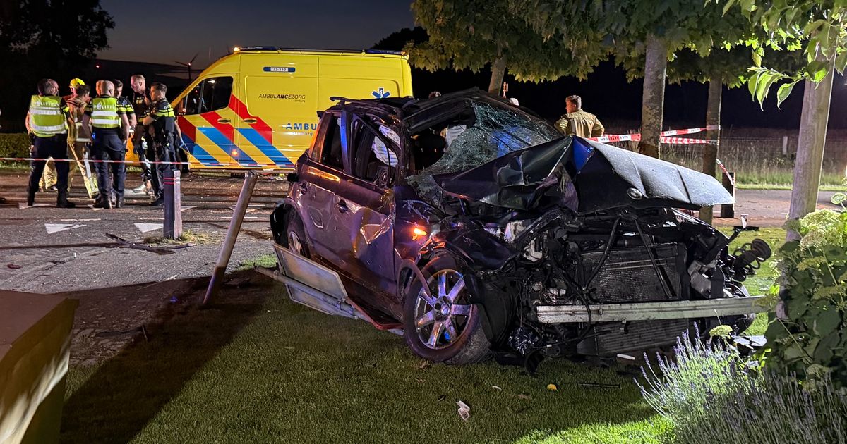 Ernstig ongeval met auto in Ell, twee traumahelikopters opgeroepen - L1 ...