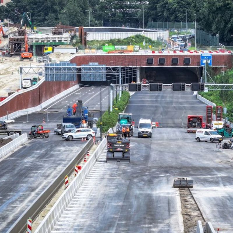 Nog een maand en dan gaat de ringweg weer open: 'Eigenlijk nog best ...