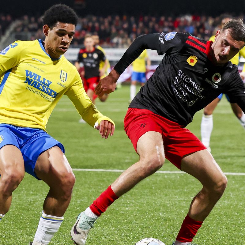 Excelsior geeft weer een voorsprong weg, maar speelt terecht gelijk tegen RKC - Rijnmond