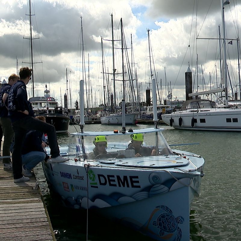 Even snel plassen en dan op waterstof naar Engeland: 'We gaan ...