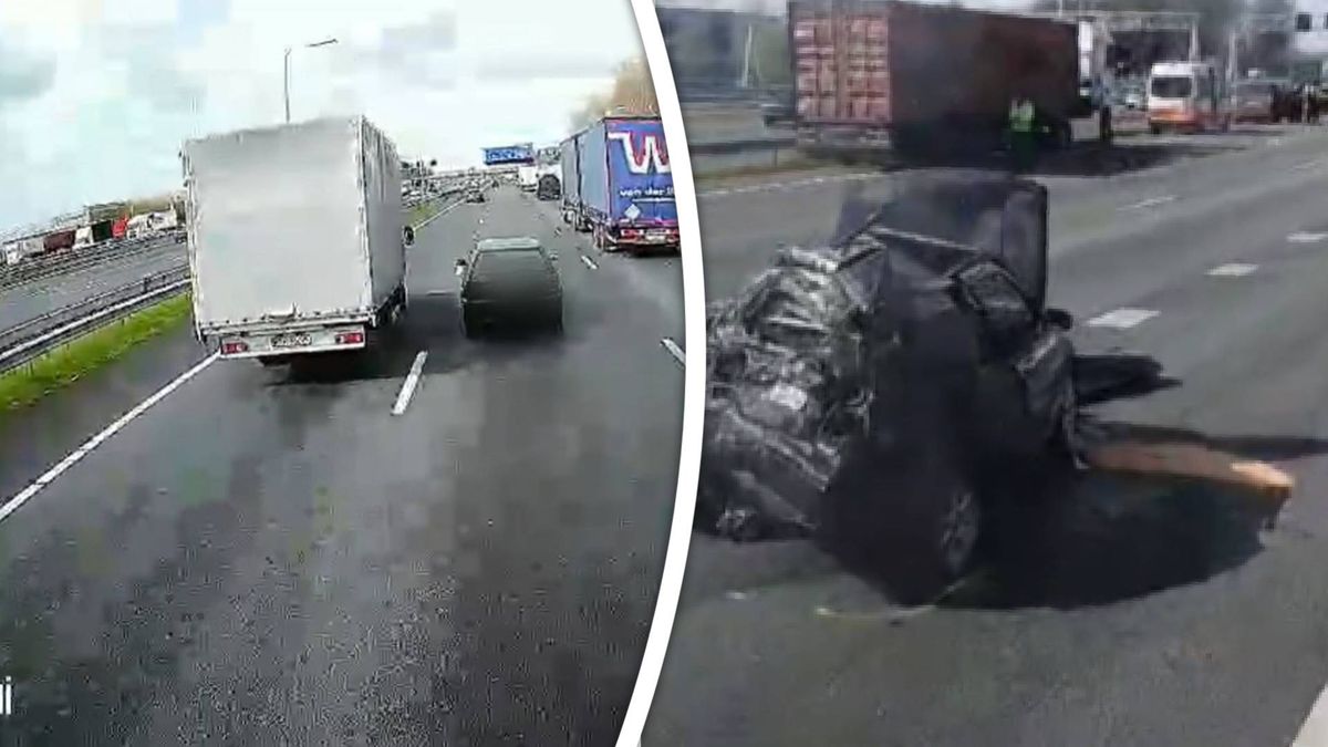 Oorzaak bizar ongeluk A15: slachtoffer kon vluchtstrook niet meer halen door technisch probleem ...