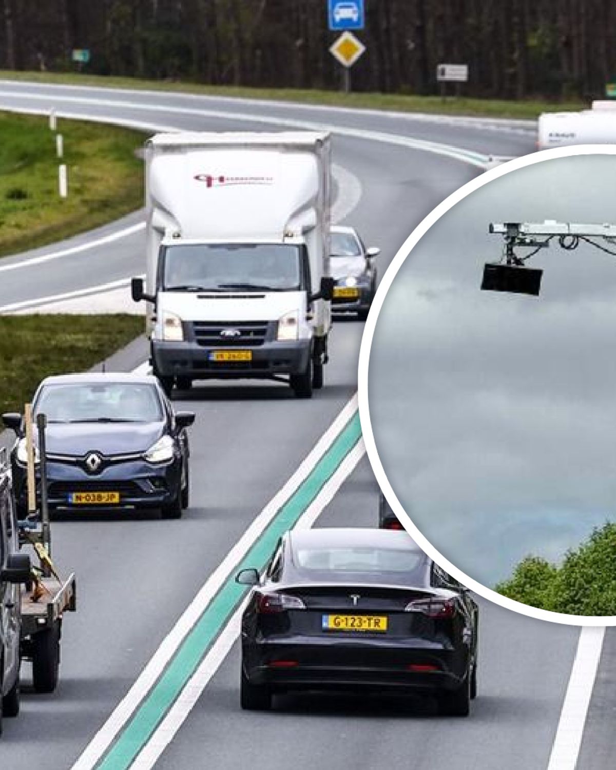 'Dodenweg' N36 heeft focusflitser: boete loopt op tot 430 euro - Oost
