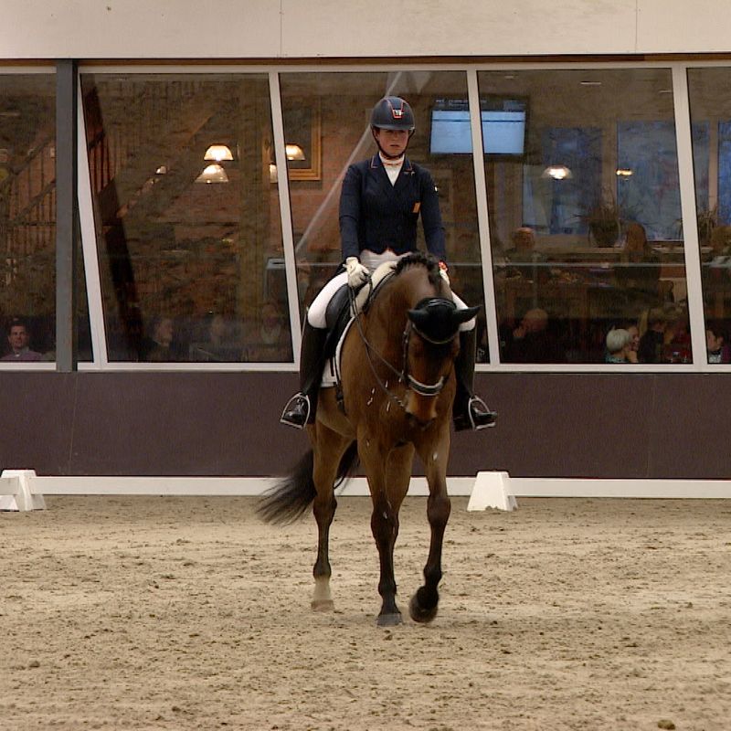 Amazone Stephanie de Frel tevreden met zesde plaats Grand Prix Special ...