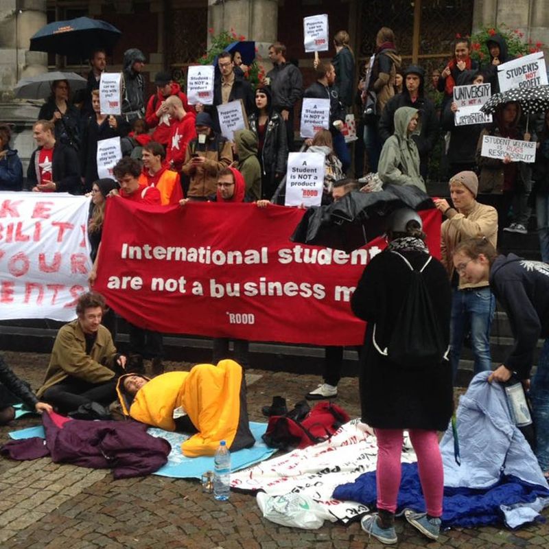 Stad moet 'alle zeilen bijzetten' om internationale studenten onder te ...