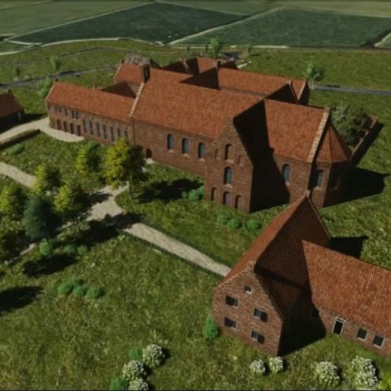 Verdwenen klooster Rottum tot leven gebracht in animatie - RTV Noord
