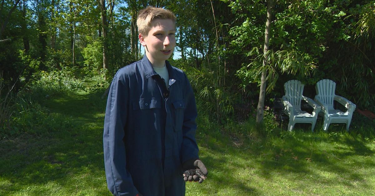 Jelle (13) heeft een bijzonder bijbaantje: hij is mollenvanger - Omrop ...