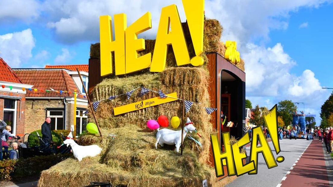 HEA! 20 jaar HEA-feestwagen op De Knipe - Omrop Fryslân