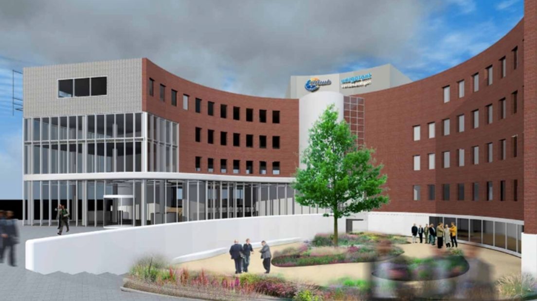 Unigarant bouwt verdieping onder kantoorpand - RTV Drenthe