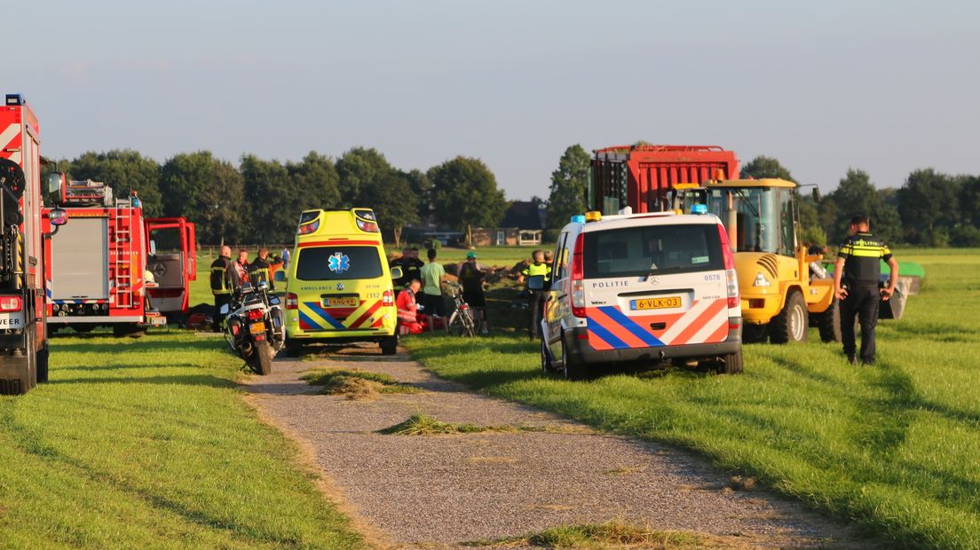 Beknelling tijdens werkzaamheden op het land - RTV Drenthe