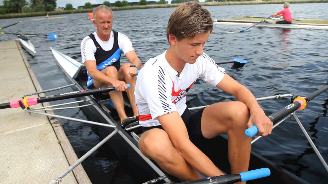 Opvolger van Nederlands beste roeier Nico Rienks staat klaar - RTV Oost