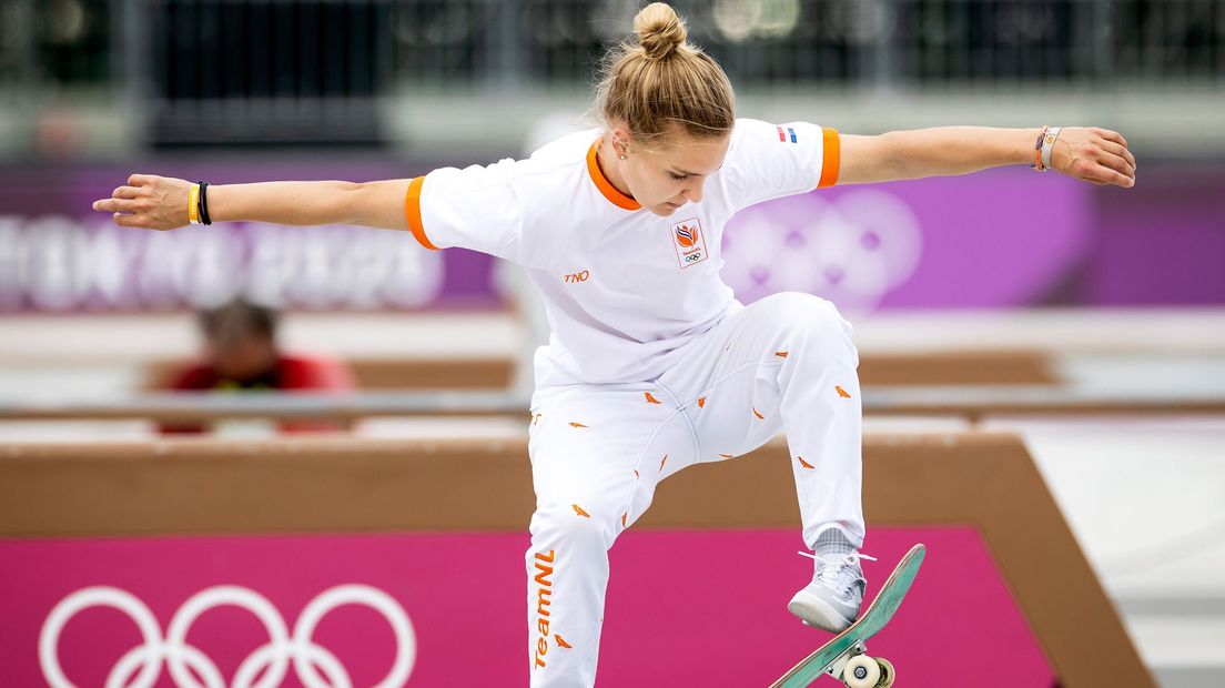 Roos Zwetsloot mist nipt Olympische medaille skateboarden - RTV Utrecht