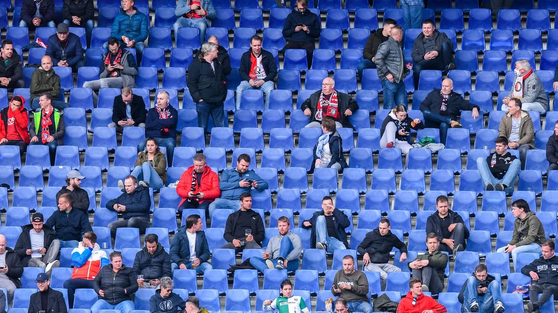 Feyenoord laat vakken in De Kuip deels leeg tijdens Europese ... Feyenoord laat vakken in De Kuip deels leeg tijdens Europese ...