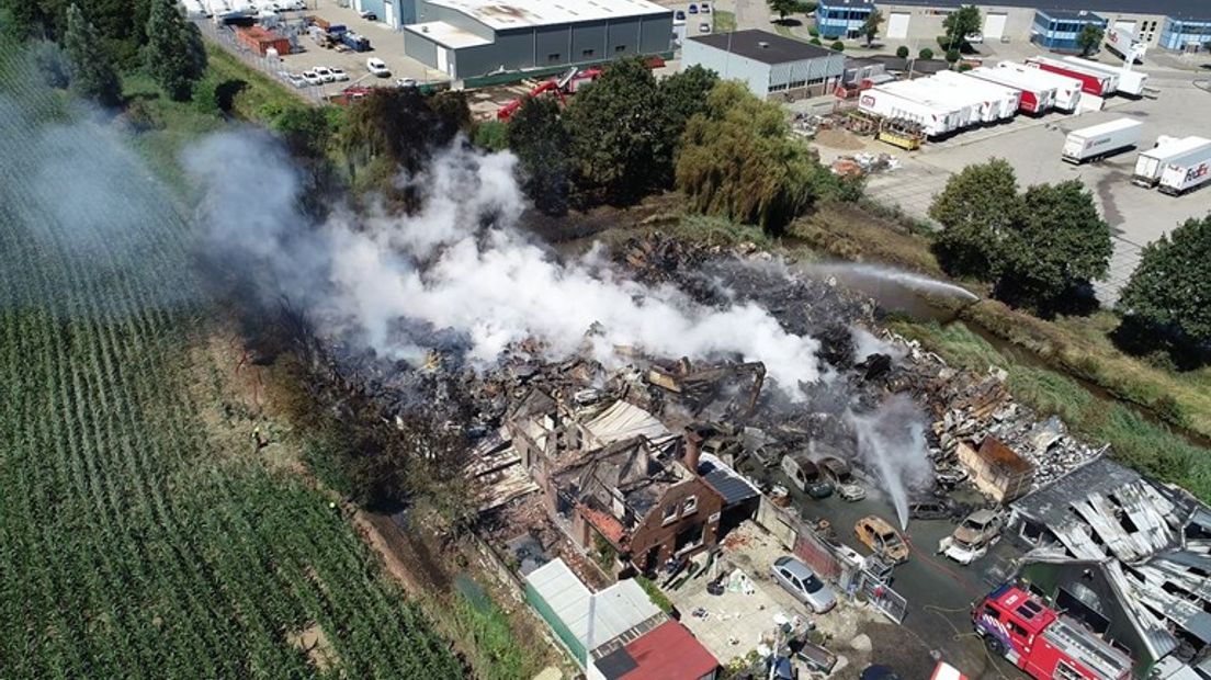 Oorzaak enorme brand Duiven niet meer te achterhalen - Omroep Gelderland