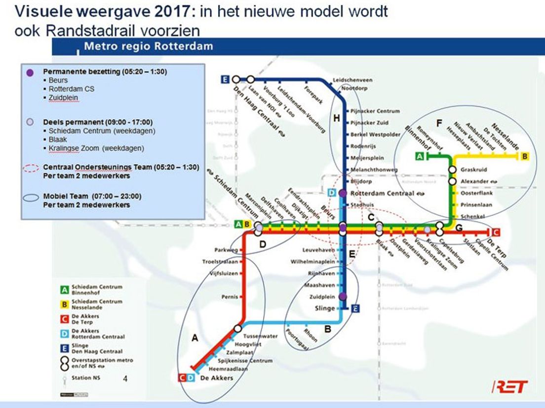 Eerdmans: 'Snel surveillant in elke Rotterdamse metro' - Rijnmond