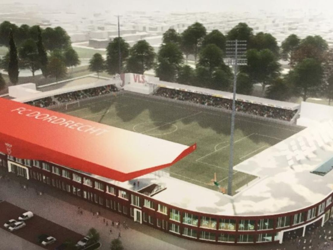 FC Dordrecht gaat stadion verbouwen - Rijnmond