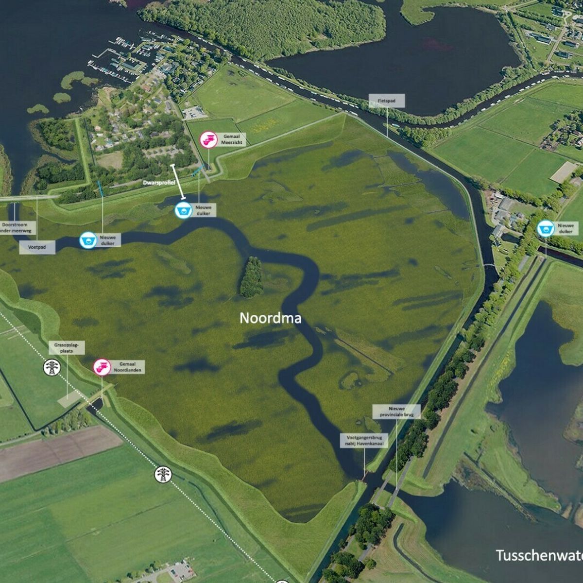 Nieuw natuurgebied Noordma moet wateroverlast en droogte helpen tegengaan - RTV Drenthe