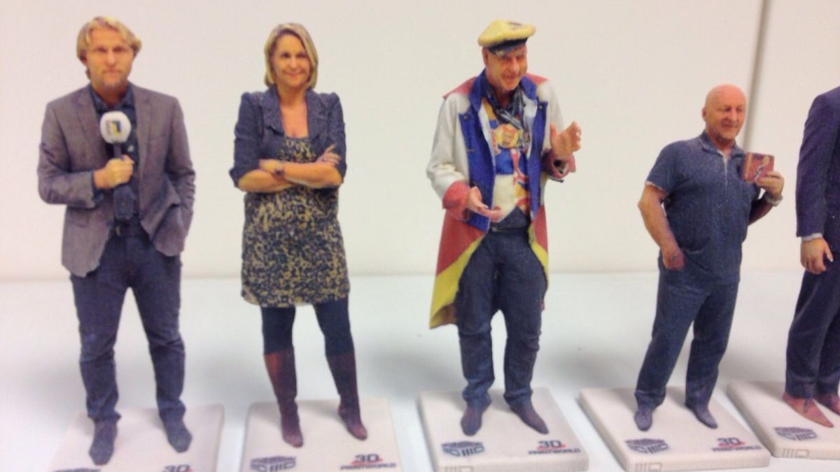 3D-printen meer dan levensechte poppetjes van presentatoren - L1