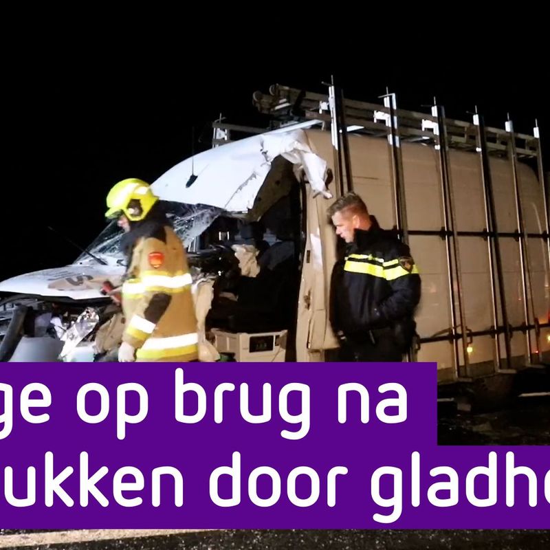 Gladheid veroorzaakt ongelukken - Omroep Gelderland